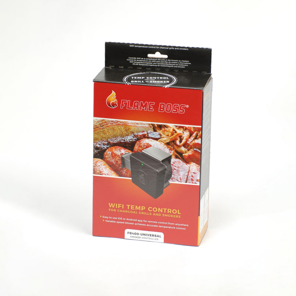 Flame Boss 400-WiFi Universal Smoker Controller Kit - Flame Boss