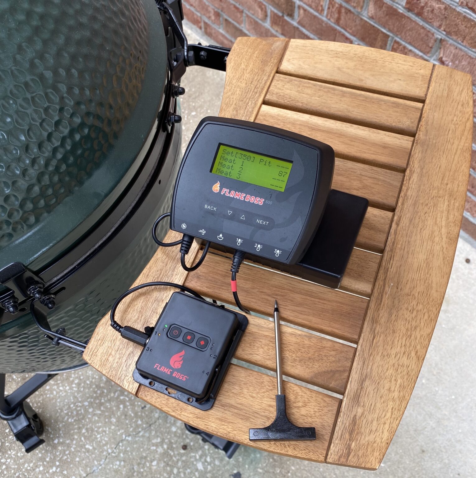 Flame Boss Bluetooth Probe With Charger Hub - Flame Boss